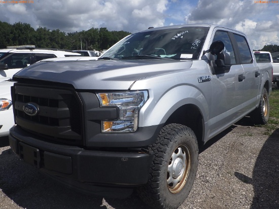7-05141 (Trucks-Pickup 4D) Seller: Florida State F.W.C. 2016 FORD F150 ...