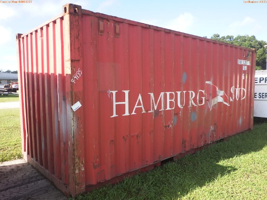 9-04135 (Equip.-Container) Seller:Private/Dealer TRITON 20 FOOT METAL ...