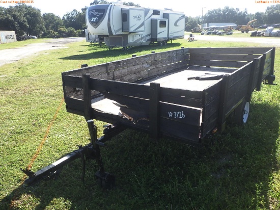 10-03126 (Trailers-Utility flatbed) Seller: Gov-Port Richey Police ...