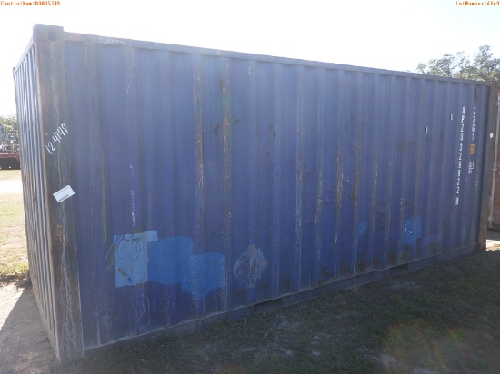 12-04149 (Equip.-Container) Seller:Private/Dealer CGM 20 FOOT METAL ...