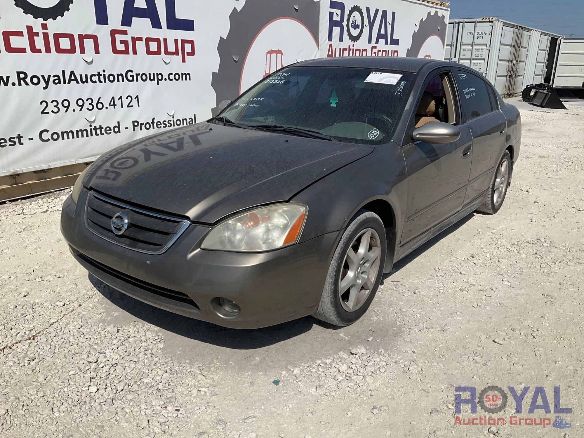 2003 Nissan Altima Dark Grey