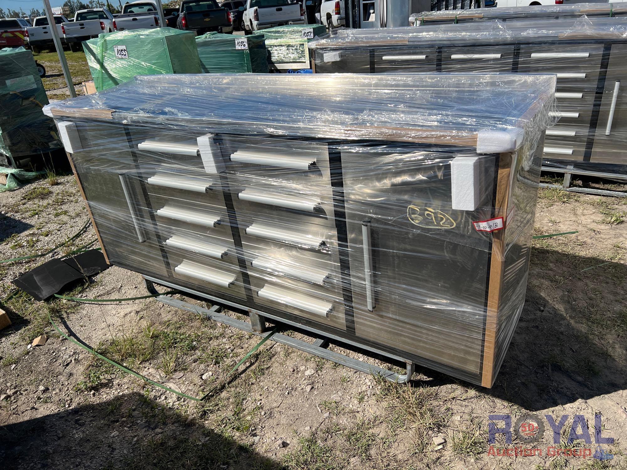 10 Drawer and 2 Door Tool Box | Proxibid