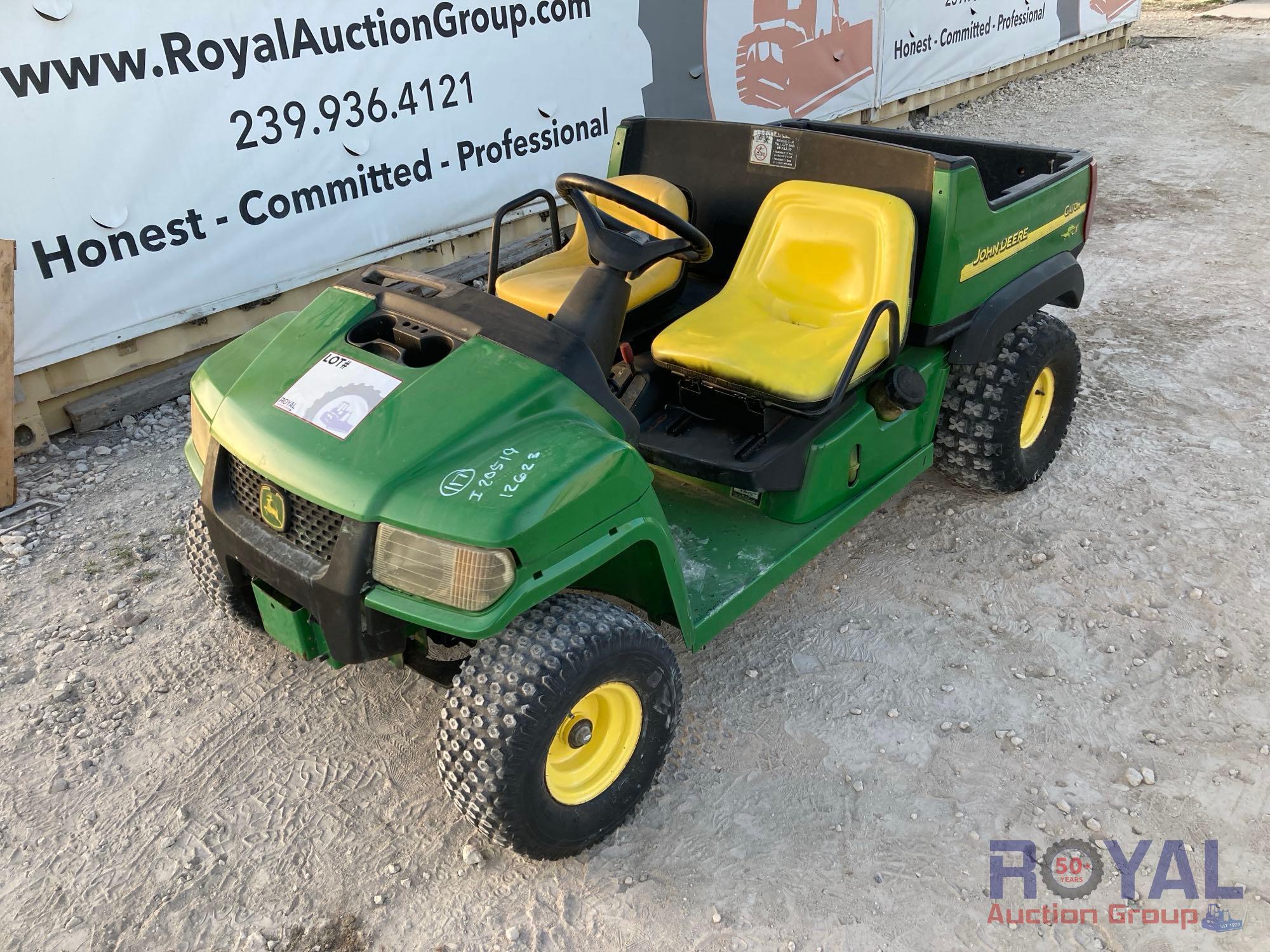 Gator Utility Cart 2006 John Deere Gator Turf Utility Cart | J. Stout