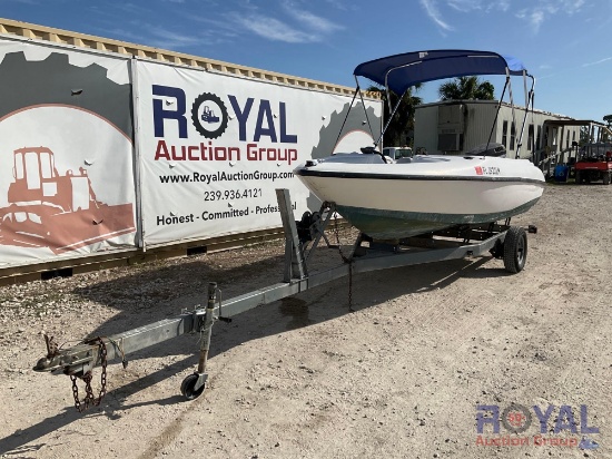 1999 Larson Boat 16 Ft w/ S/A Trailer | Cars & Vehicles Boats ...