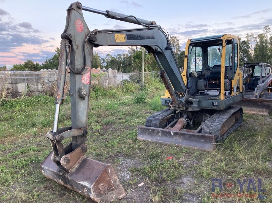 Volvo EC55B Midi Excavator | Heavy Construction Equipment Excavators ...