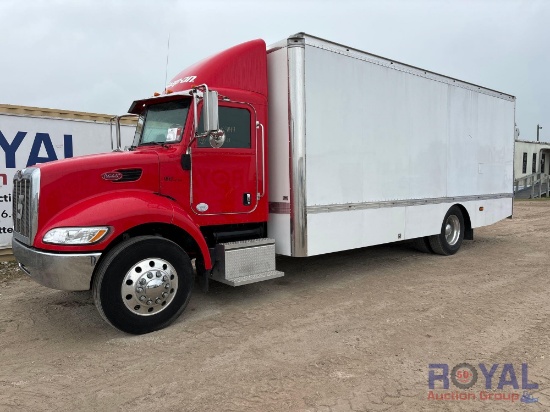 2014 Peterbilt 337 22FT Marion Box Truck | Commercial Trucks Hauling ...