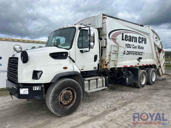 2014 Freightliner 114SD T/A McNeilus 25Yd Rear Loader Garbage Truck ...