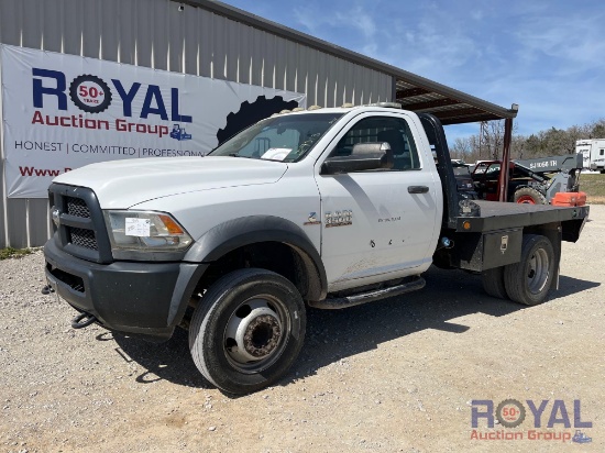 2013 Dodge Ram 4500 HD Flatbed Truck | Commercial Trucks Hauling ...