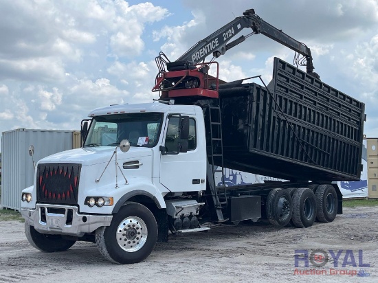 2007 Volvo VHD Tri-Axle Prentice 2124 Forestry Grapple Truck ...