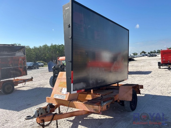 Towable Message Board | Heavy Construction Equipment Light Equipment ...