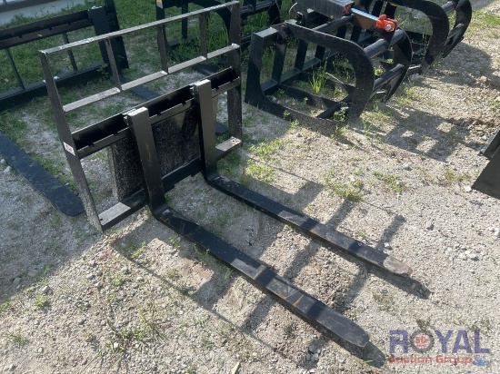 2025 Kivel 24in Forks and Frame Mini Skid Steer Attachment | Heavy ...