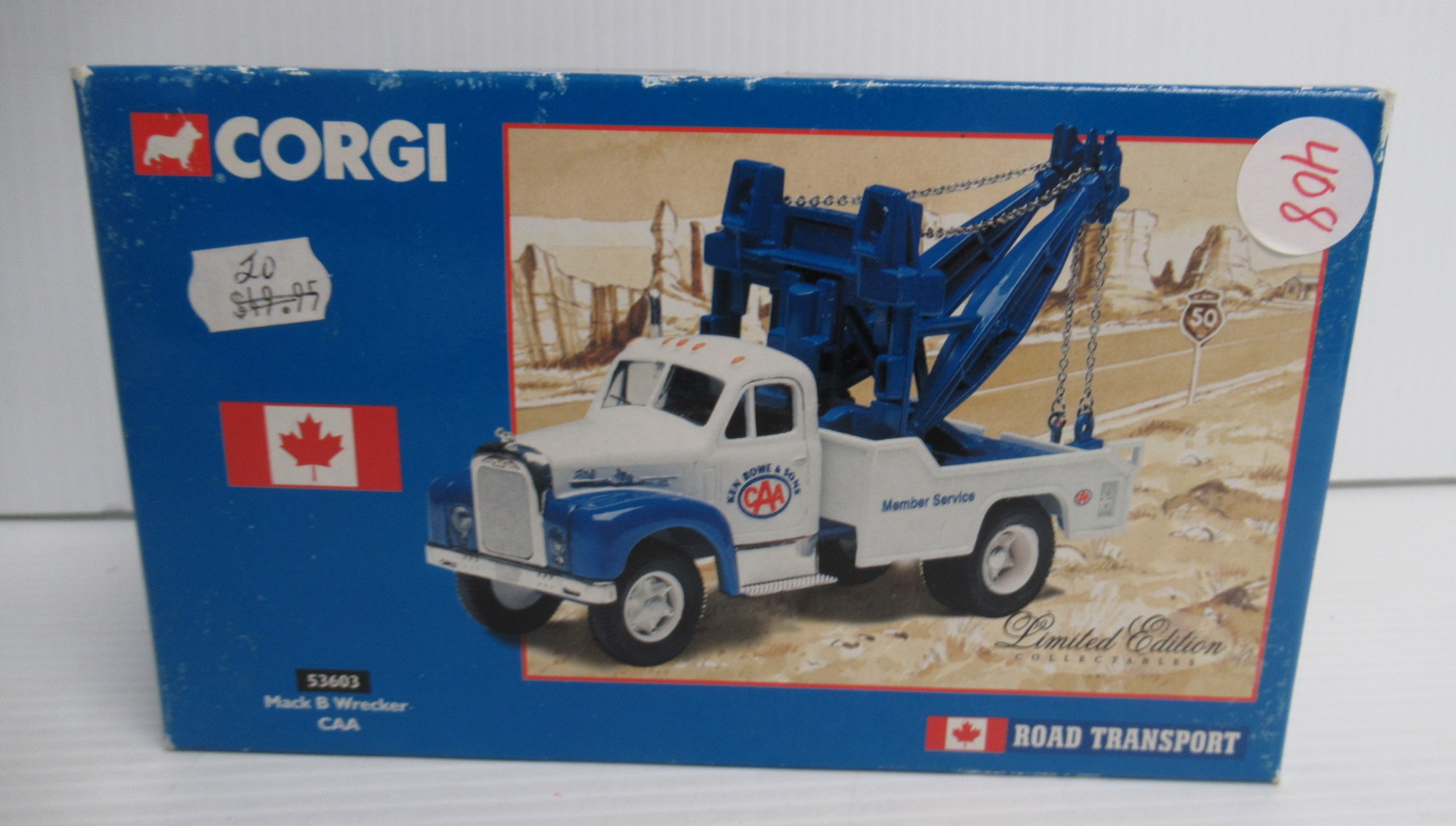 Corgi Mack B tow truck No. 5603 from 1999 in box. | Proxibid