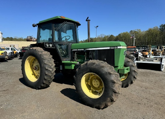 John Deere 3155 Tractor 4x4 EROPS | Online Auctions | Proxibid