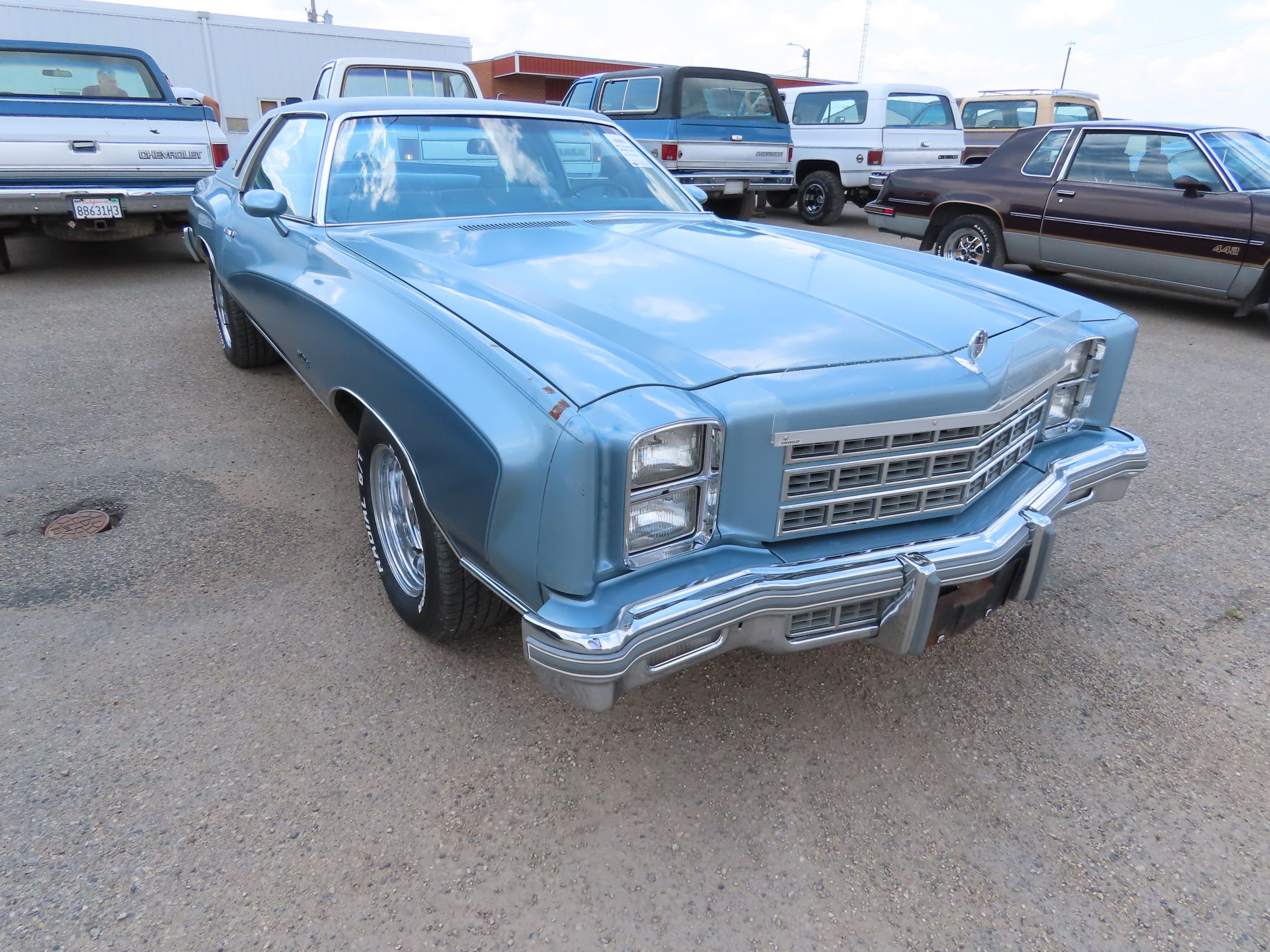 1977 Chevrolet Monte Carlo Blue