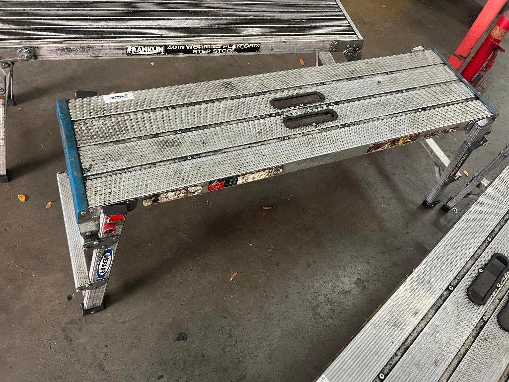 Werner 40" Working Platform Step Stool | Proxibid