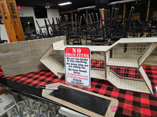 Four miscellaneous signs | Online Auctions | Proxibid