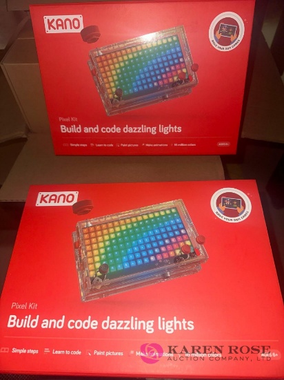 2- Kano pixel kit build and code dazzling lights | Online Auctions | Proxibid