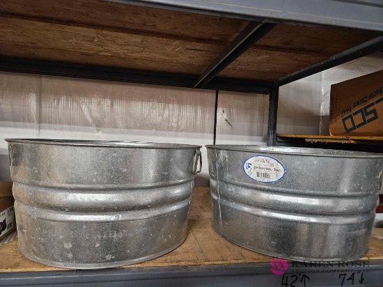 2 sheet round tubs | Online Auctions | Proxibid
