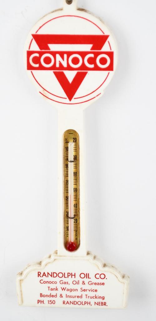 Conoco (gas) Logo Plastic Pole Thermometer | Proxibid