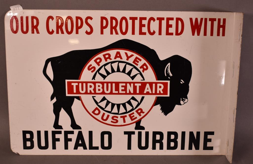 Buffalo Turbine Sprayers Duster w/logo Metal | Proxibid