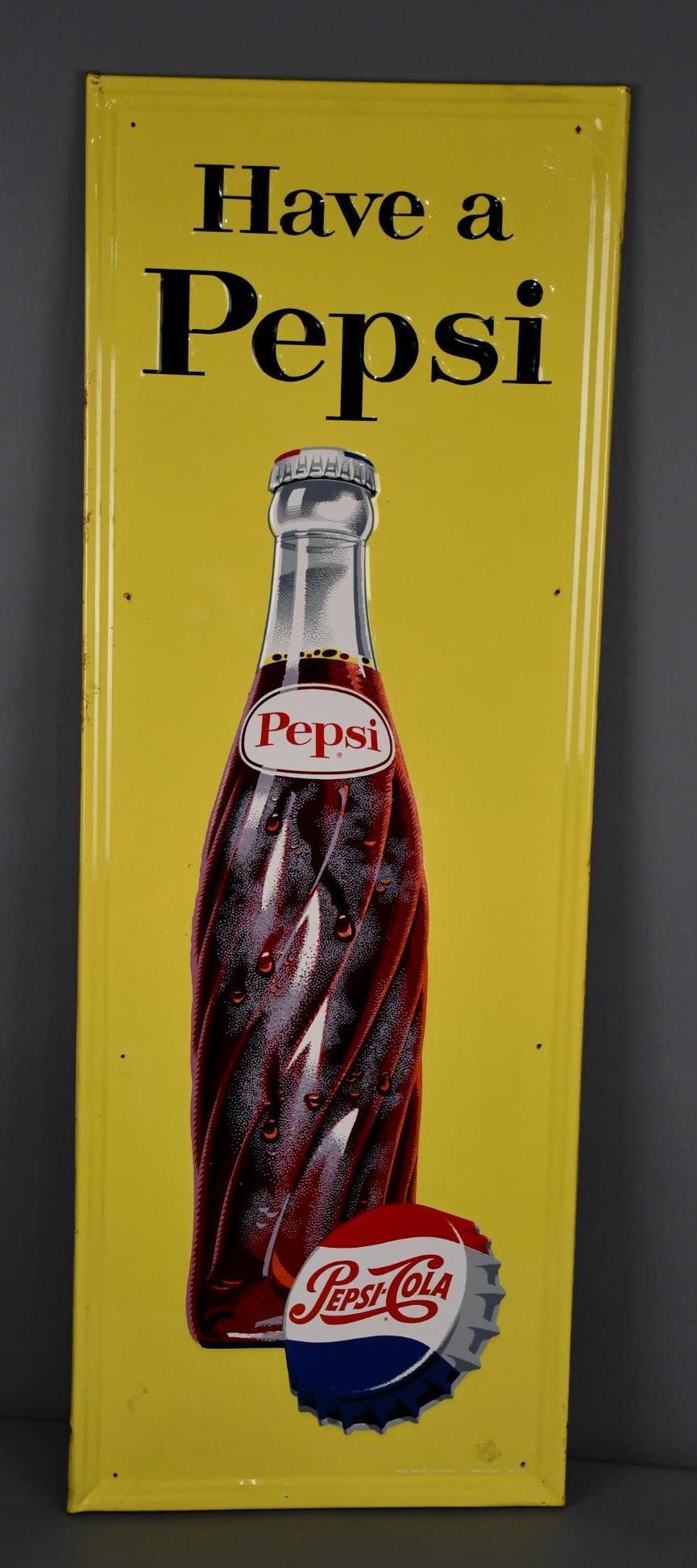 Pepsi Advertisement Sign