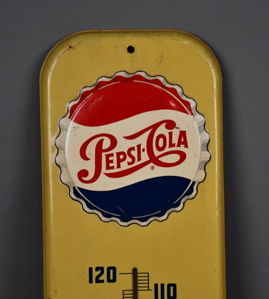 Red And Yellow Pepsi Signs