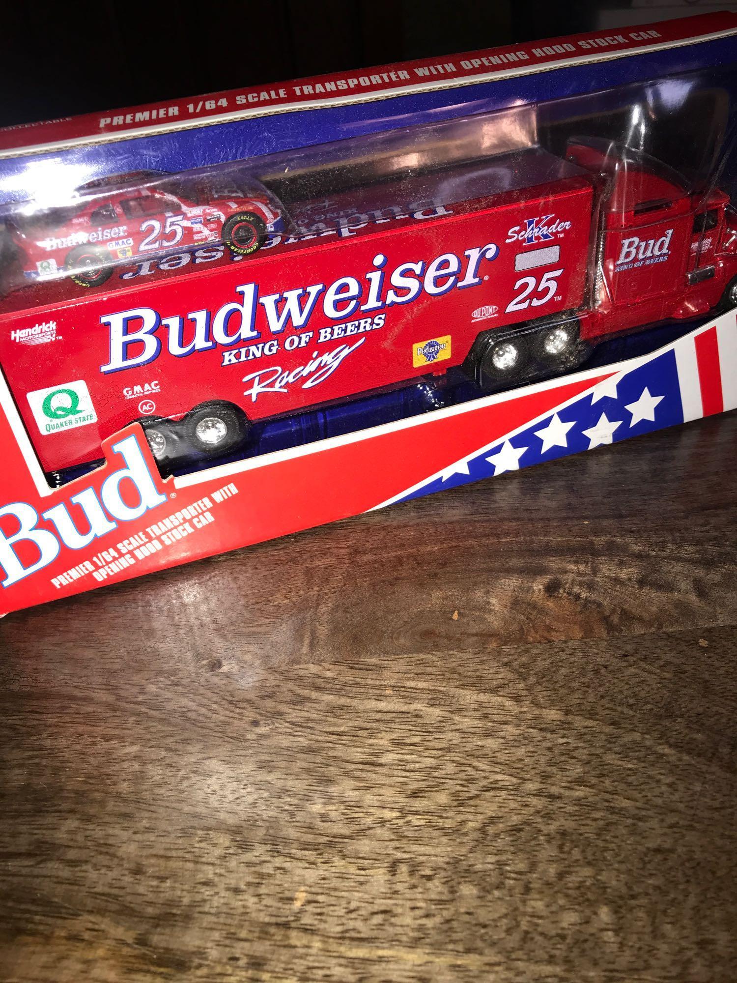 Budweiser kings of beers 1/64 scale transporter | Proxibid