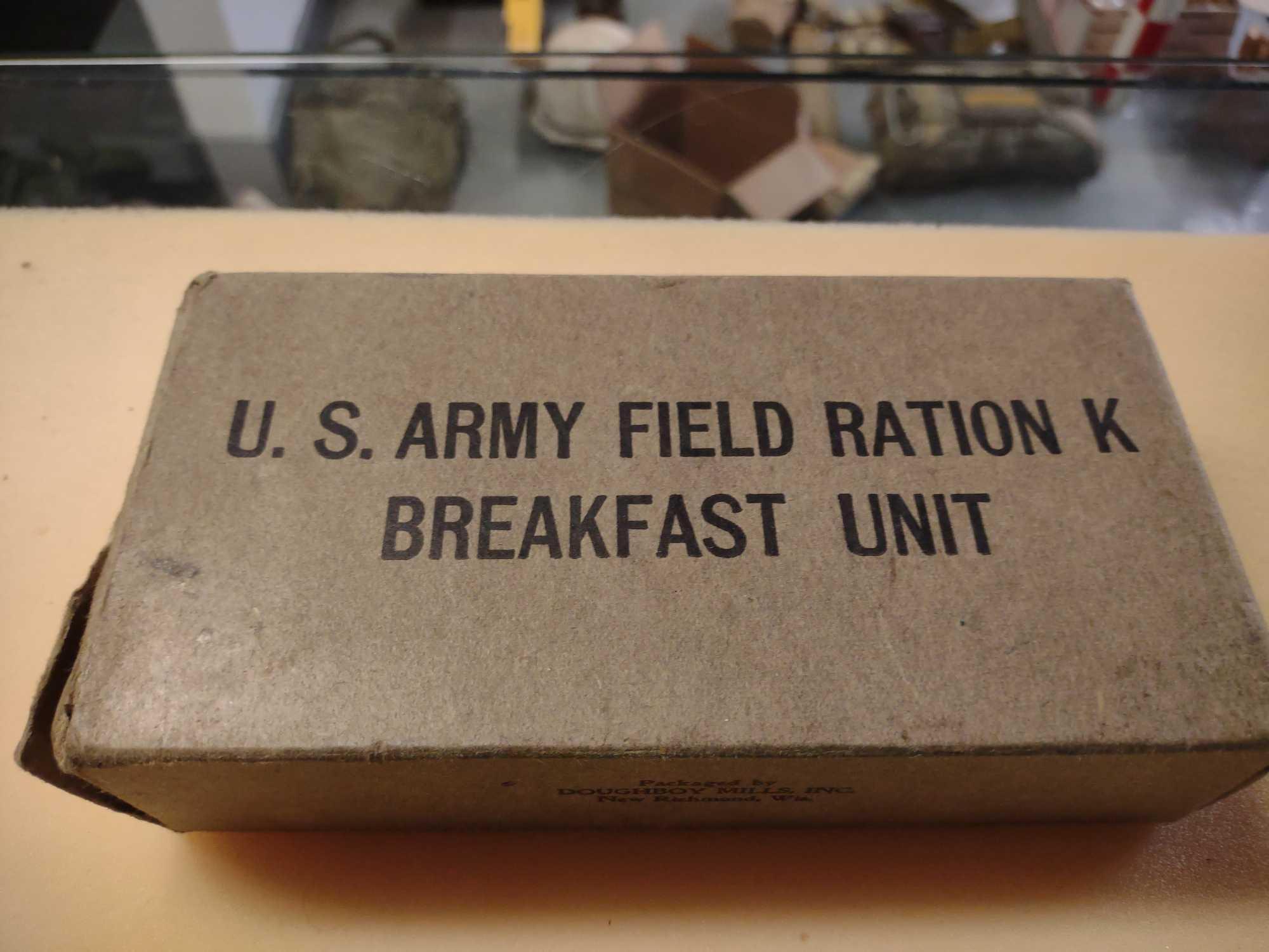 world war II US army Field ration complete in box | Proxibid