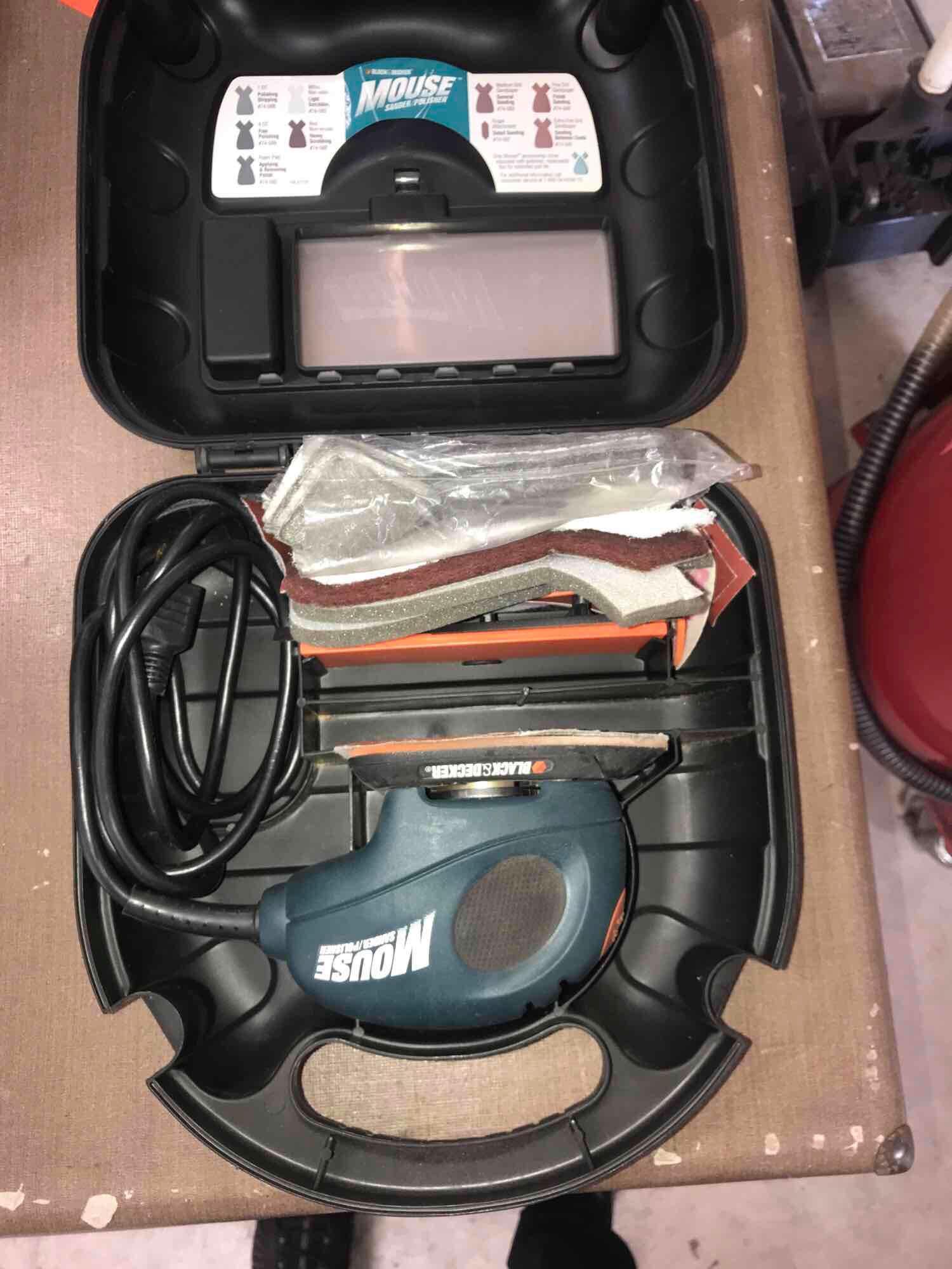 Black & decker mouse sander polisher | Proxibid