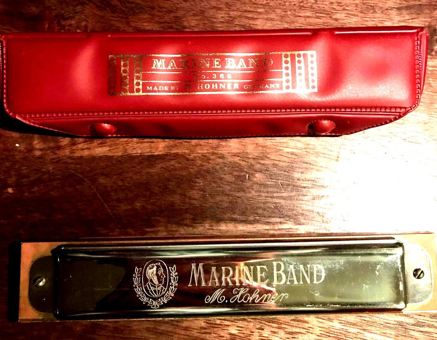 M. Hohner Marine band harmonica no.365 original | Proxibid
