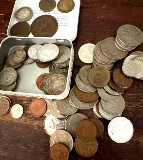 large lot of foreign coins | Online Auctions | Proxibid
