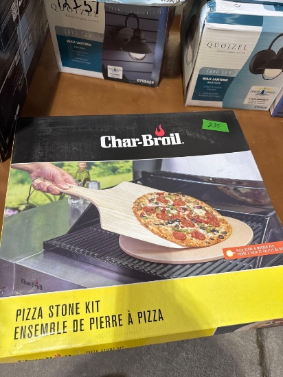 Char Broil Pizza Stone Kit | Online Auctions | Proxibid