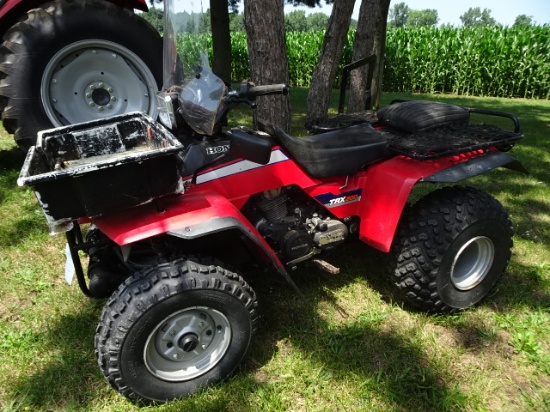 *HONDA TRX 200 2WD 4-WHEELER, SELLS W/ BILL OF SALE + MI. SALES TAX ...