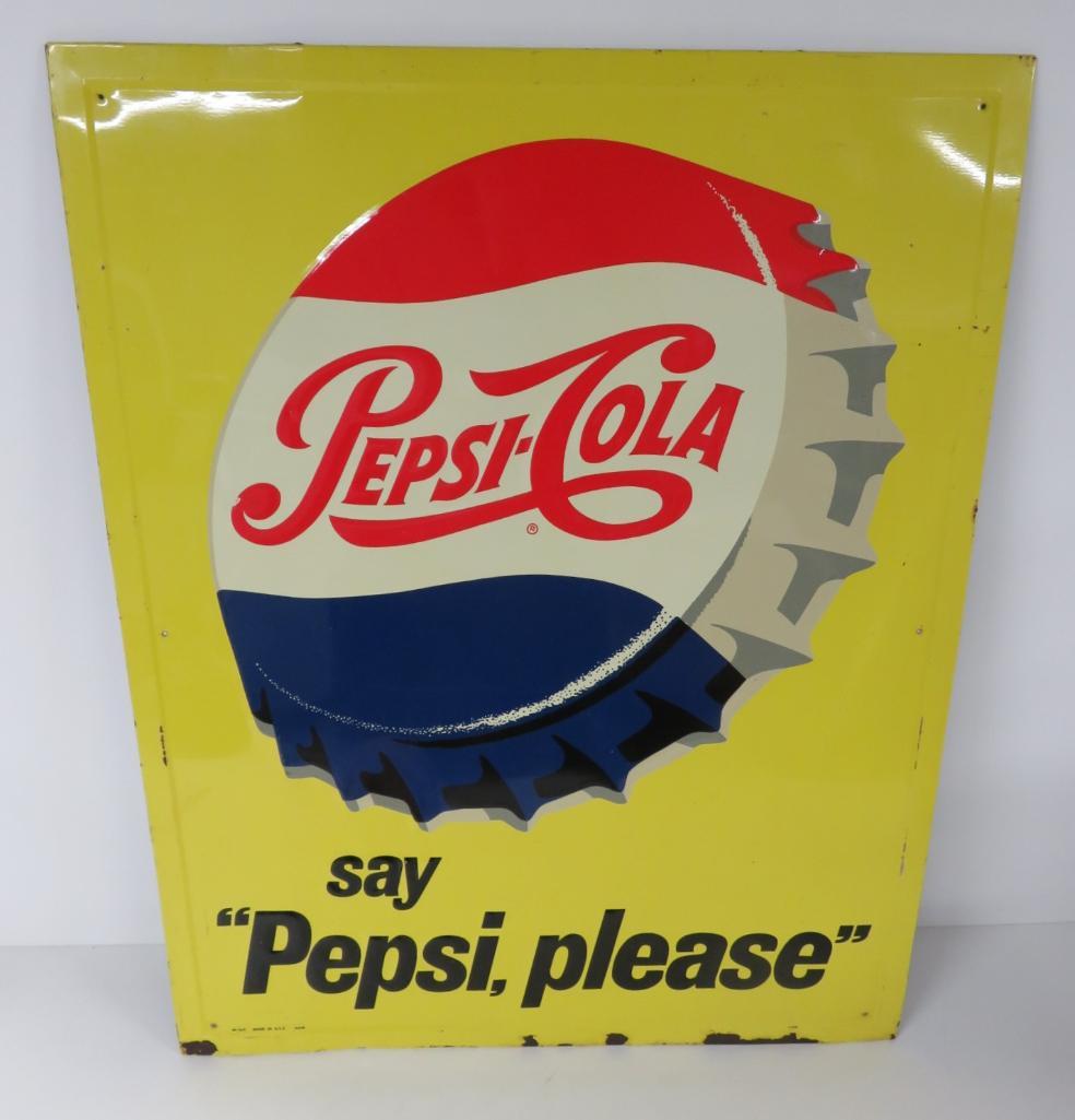 Pepsi Advertisement Sign