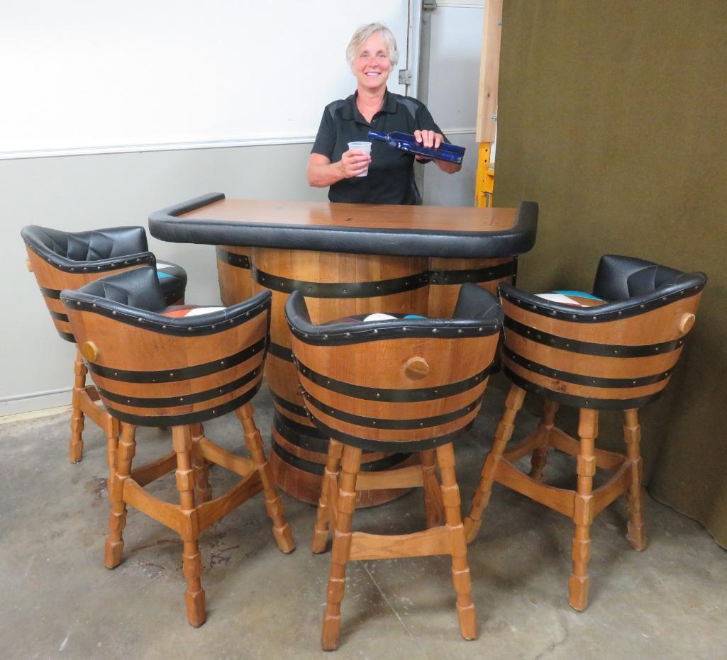 Vintage Whiskey Barrel Bar Oak Whiskey Barrel Hire Dress It Yourself