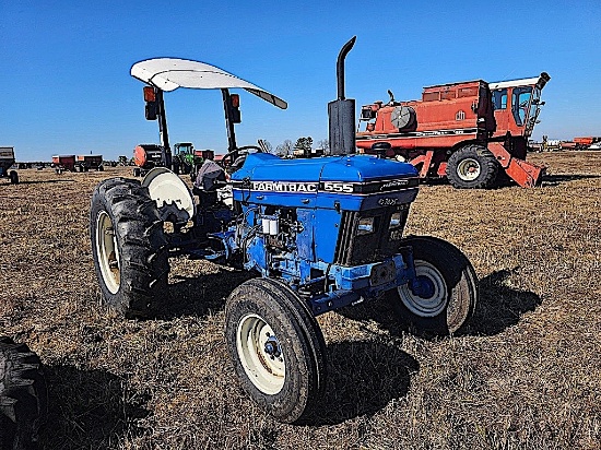 Farmtrac 555 Tractor, s/n 079362, Tag 81180 | Farm Equipment ...