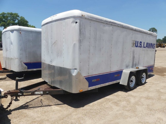 2010 Suncoast 16' Enclosed Trailer, s/n 1S9E01629A1303466 | Heavy ...