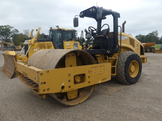2013 Cat CS56B Vibratory Smooth Drum Compactor, s/n L8H00549: Steering Issu | Online Auctions ...