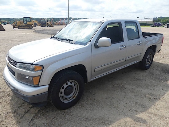 2012 Chevy Colorado LT Pickup, s/n 1GCDSCFE0C8151569: 2wd, 4-door, 3.7L ...