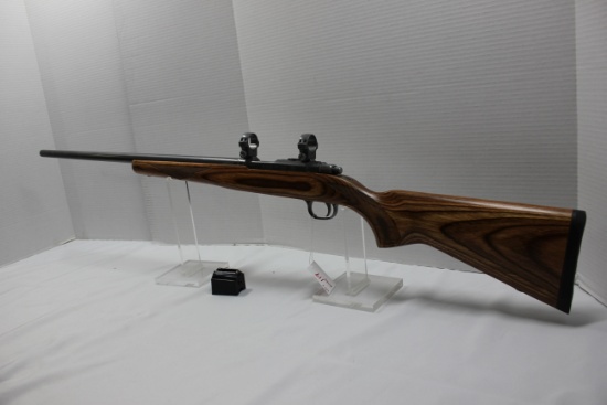 Ruger VMBZ Target .22 Mag. Cal. w/Gray Rings, Brown Laminated Finish, 2 ...