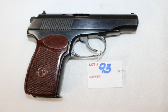Russian? Makarov 9x18mm Cal. Double Action Semi-Auto Pistol w/Bakelite ...