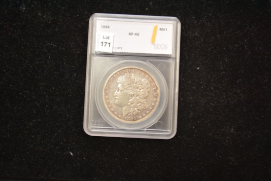 1894 Morgan Dollar; XF40; Key Date | Coins & Currency Coins US Coins US Dollar Coins Morgan ...