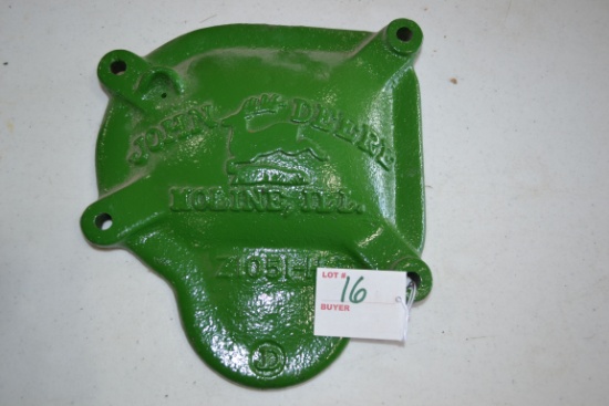 John Deere No. 5 Model Gear Box Cover for Sickle Bar Mower | Art ...