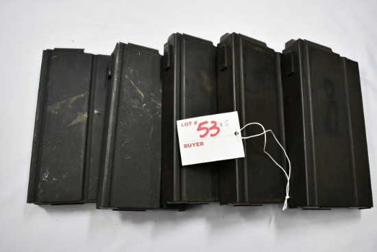 5 - M1A/M14 U.S.G.I. 20 Rd. Magazines including 2-1990s Checkmate and 3 ...