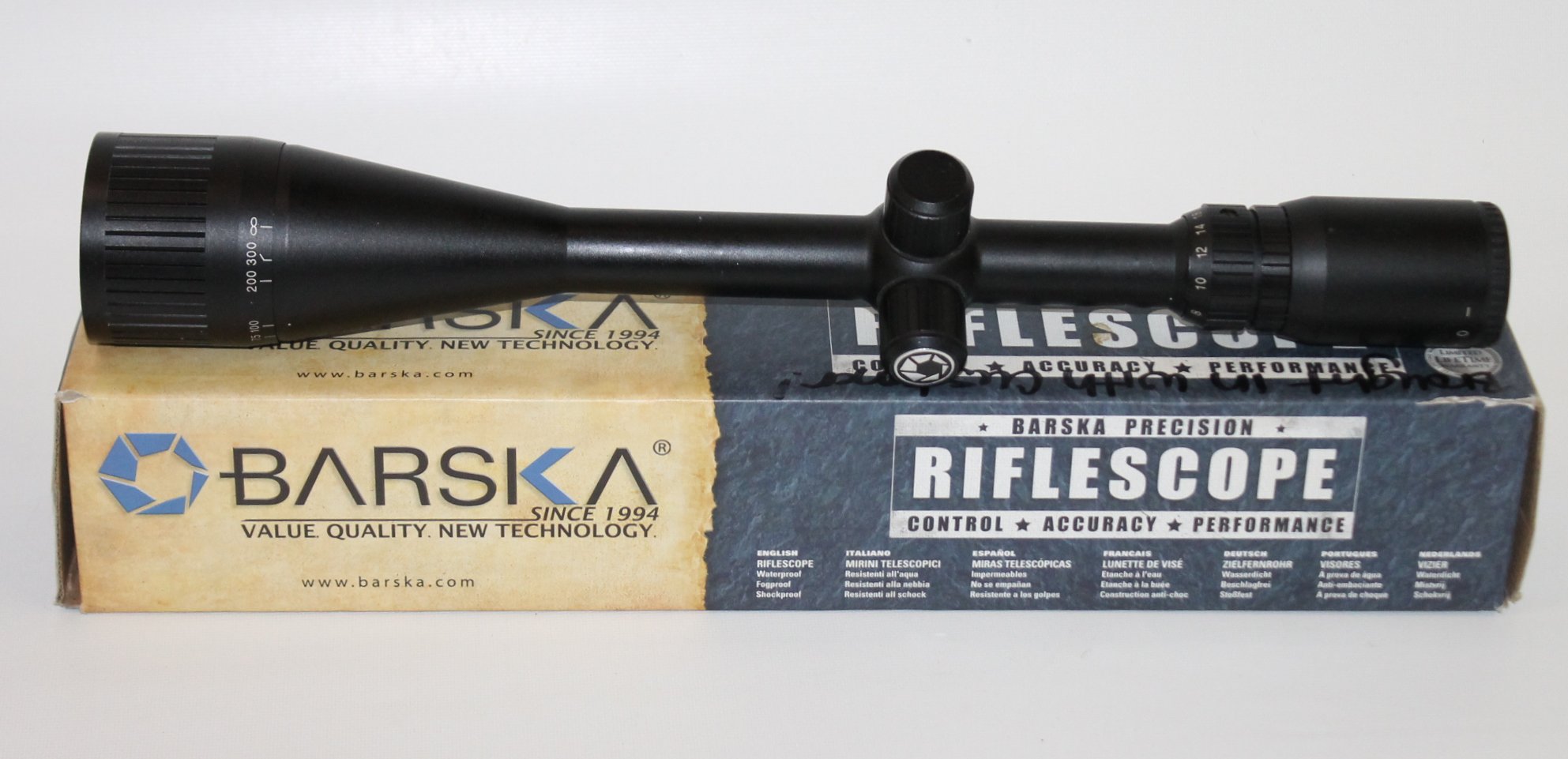 BARSKA VARMINT, 8-32X50, AO RIFLE SCOPE | Proxibid