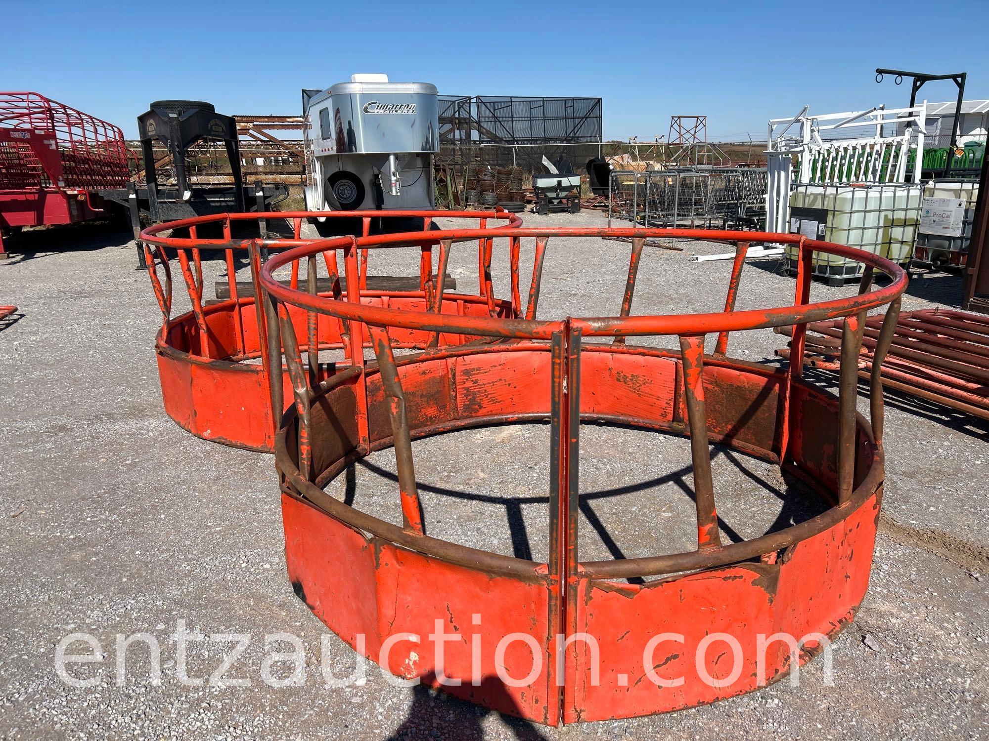 ROUND BALE FEEDER, SW DISTRIBUTOR, 8' *SOLD TIMES | Proxibid