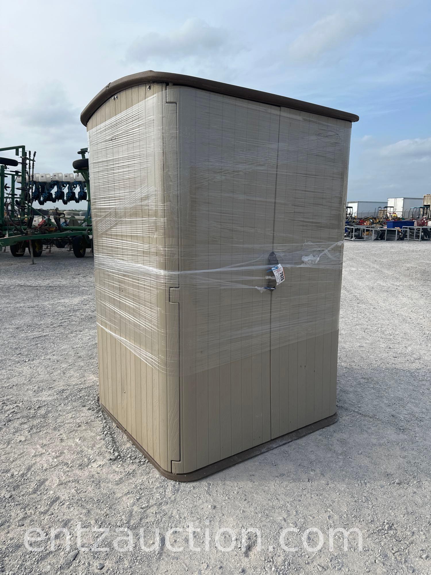 EXTRA LARGE VERTICAL STORAGE SHED, 5' X 6' X 6' | Proxibid