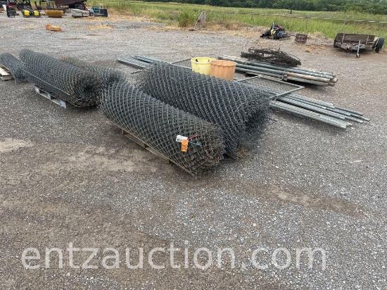 320' OF COMMERCIAL 6' CHAIN LINK FENCE W/ | Online Auctions | Proxibid