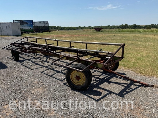 4 BALE HAY TRAILER, 4 WHEEL CHASSIS, | Farm Equipment & Machinery Farm ...