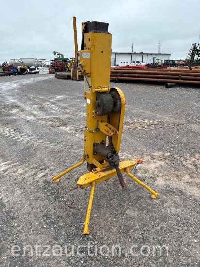 DANHUSER POST DRIVER, PTO, LIKE NEW | Heavy Construction Equipment Construction Equipment ...